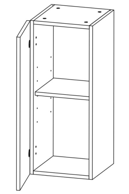 600mm Kitchen Wall Unit - DIYCupboards.com